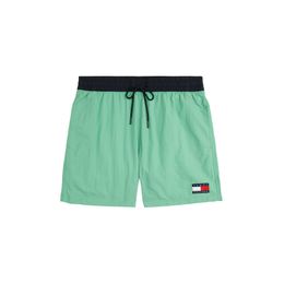 Tommy Hilfiger Underwear Badeshorts 'Heritage' Herren Gr&ouml;&szlig;e XXL marine / hellgr&uuml;n / rot / wei&szlig;