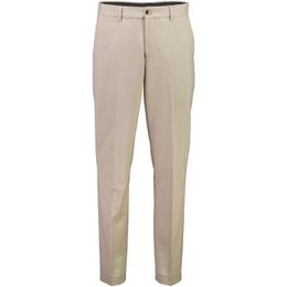 Anzughose LINDBERGH "Anzughose Modern Fit", Herren, Gr. 48, sand mel, Obermaterial: 67% Polyester, 28% Viskose, 5% Elasthan. Futter: 98% Polyester, 2% Elasthan, unifarben, normal, Hosen Anzughose