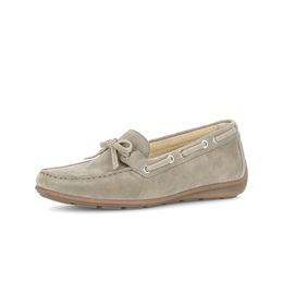 Mokassin Gabor "Mokassin", Damen, Gr. 40, gr&uuml;n, Schuhe Mokassin