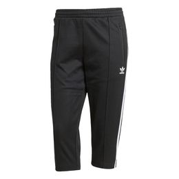 adidas originals Hose 'Adicolor 3-Stripes Capri Track' Damen Gr&ouml;&szlig;e 50/52 schwarz / wei&szlig;