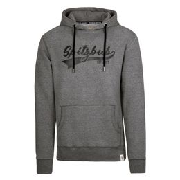 Spitzbub Sweatshirt 'Kasper' Herren Gr&ouml;&szlig;e L grau / graumeliert / schwarz