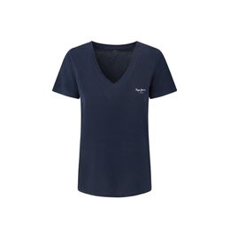 Pepe Jeans T-Shirt 'Lorette' Damen Gr&ouml;&szlig;e S navy / wei&szlig;