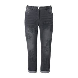 Ulla Popken Jeans Damen Gr&ouml;&szlig;e 45/46 dunkelgrau