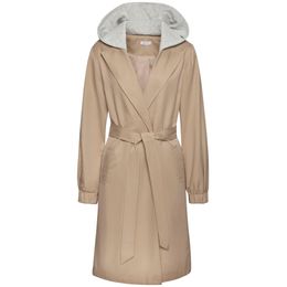 Lascana Parka Damen Gr&ouml;&szlig;e XS sand / grau