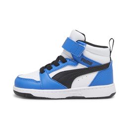 Puma Sneakers 'Rebound V6' Jungen Gr&ouml;&szlig;e 19 blau / schwarz / wei&szlig;
