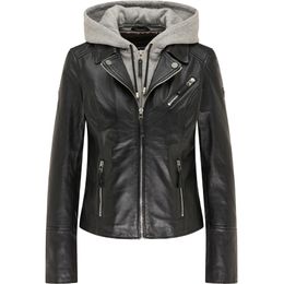 Bruno Banani Jacke 'Brown' Damen Gr&ouml;&szlig;e M grau / schwarz