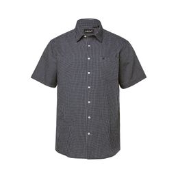 Men Plus Hemd Herren Gr&ouml;&szlig;e 6XL navy / pastellblau