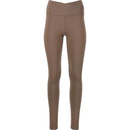 ENDURANCE ATHLECIA Athlecia Tights 'Snyder' Damen Gr&ouml;&szlig;e L hellbraun