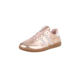 Ital-Design Sneaker Damen Gr&ouml;&szlig;e 41 rosegold / wei&szlig;