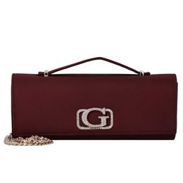 Guess Clutch 'Zalina' Damen Gr&ouml;&szlig;e One Size dunkelrot