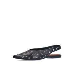 Sacha London SACHA Ballerina Damen Gr&ouml;&szlig;e 40 schwarz / silber