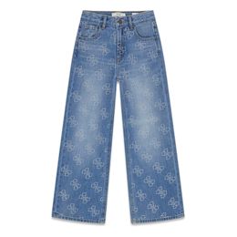 Guess Jeans 'RIGID' M&auml;dchen Gr&ouml;&szlig;e 164 blue denim / transparent