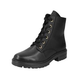 Rieker Schn&uuml;rstiefelette Damen Gr&ouml;&szlig;e 40 schwarz Winterschuhe