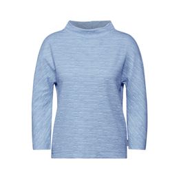 Cecil Shirt Damen Gr&ouml;&szlig;e M hellblau / wei&szlig;