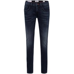 Pioneer Jeans 'Ethan' Herren Gr&ouml;&szlig;e 40 nachtblau / orange / wei&szlig;