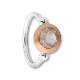 ONE ELEMENT Ring Damen Gr&ouml;&szlig;e 50 rosegold / silber