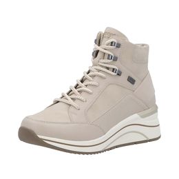 Remonte Schn&uuml;rstiefelette Damen Gr&ouml;&szlig;e 36 beige Winterschuhe