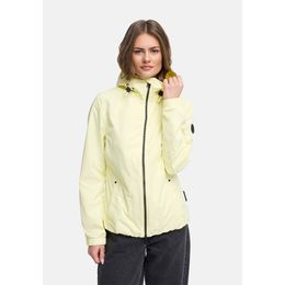 Outdoorjacke Marikoo "Yoshikoo", Damen, Gr. L, pastel gelb, Obermaterial: 100% Polyester; Futter: 100% Polyester; Wattierung: 100% Polyester; &Auml;rmelfutter: 100% Polyester, Jacken Outdoorjacke, mit Gummizug im Saumbereich