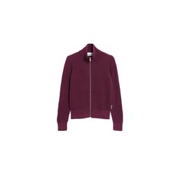 armedangels Strickjacke REBECCAA GMT DYE Damen Gr&ouml;&szlig;e XXL bordeaux