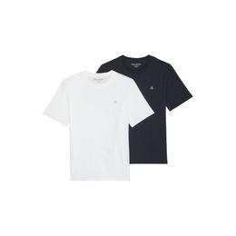Marc O'Polo Marc O'polo T-Shirt Herren Gr&ouml;&szlig;e M nachtblau / wei&szlig;