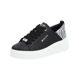 Rieker Sport Sneaker Damen Gr&ouml;&szlig;e 39 schwarz / wei&szlig;