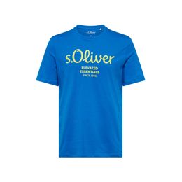 s.Oliver T-Shirt Herren Gr&ouml;&szlig;e XXL royalblau / limone