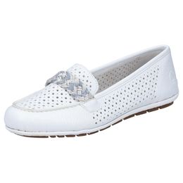 Rieker Slipper Damen Gr&ouml;&szlig;e 40 wei&szlig;