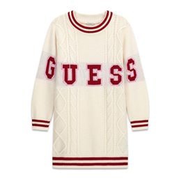Guess Kleid M&auml;dchen Gr&ouml;&szlig;e 128 creme / rot