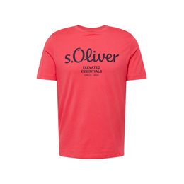 s.Oliver T-Shirt Herren Gr&ouml;&szlig;e L nachtblau / cranberry