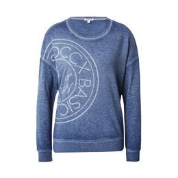 SOCCX Sweatshirt Damen Gr&ouml;&szlig;e M blaumeliert / silber