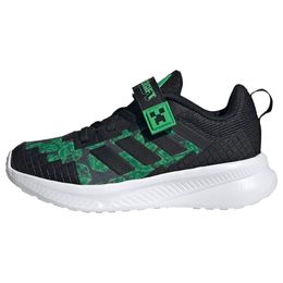 adidas Sportswear Sneaker 'Minecraft Fortrun 4.0' Jungen Gr&ouml;&szlig;e 28 gr&uuml;n / schwarz