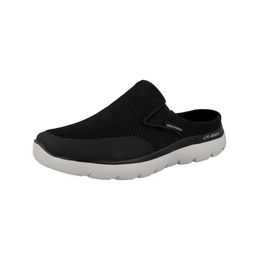 Skechers Clogs 'Summits - Vindicator' Herren Gr&ouml;&szlig;e 46 schwarz / wei&szlig;
