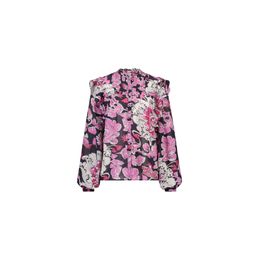 Fabienne Chapot Bluse 'Bibi' Damen Gr&ouml;&szlig;e S grau / pink / wei&szlig;