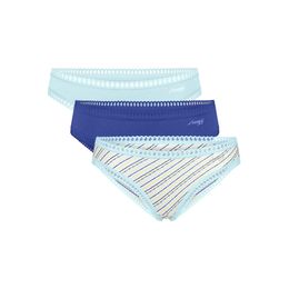 Sloggi Minislip ' Blue GO Crush ' Damen Gr&ouml;&szlig;e XL blau / t&uuml;rkis