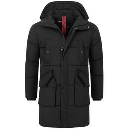 INDICODE Jeans Winterjacke 'Dexter' Herren Gr&ouml;&szlig;e XL schwarz