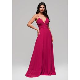 Ombre Abendkleid 'Selene' Damen Gr&ouml;&szlig;e 38 dunkelrot Winterkleid