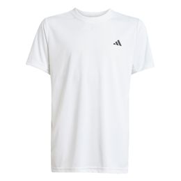 adidas Performance Funkstionsshirt 'Club Tennis Tee' Jungen Gr&ouml;&szlig;e 164 schwarz / wei&szlig;