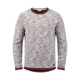 !Solid Sweatshirt 'SDFlocks' Herren Gr&ouml;&szlig;e XXXL grau / rot