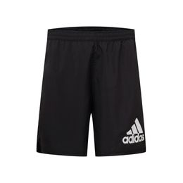 adidas Sportswear Sportshorts 'Run It' Herren Gr&ouml;&szlig;e XXL schwarz / wei&szlig;