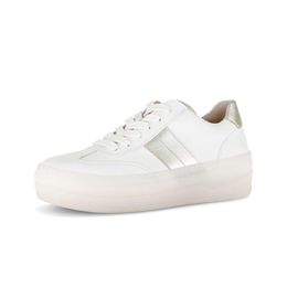 Sneaker Gabor "Sneaker low", Damen, Gr. 35,5, creme, Schuhe Sneaker