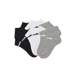 Bench Sportsocken Herren Gr&ouml;&szlig;e 35/38 grau / schwarz / wei&szlig;