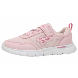 Sneaker Kangaroos "K-ETK POSSUM EV", M&auml;dchen, Gr. 34, frost pink, daisy pink, Mesh, Synthetik, Schuhe Sneaker