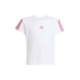 adidas Sportswear T-Shirt M&auml;dchen Gr&ouml;&szlig;e 140 hellpink / wei&szlig;