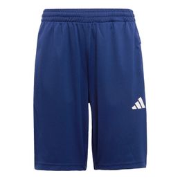 adidas Sportswear Sportshorts 'Essentials' Jungen Gr&ouml;&szlig;e 128 dunkelblau / wei&szlig;