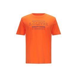 s.Oliver T-Shirt Herren Gr&ouml;&szlig;e M blau / orange