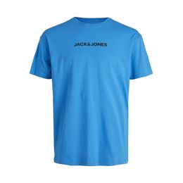 Jack & Jones Jack & Jones T-Shirt 'You' Herren Gr&ouml;&szlig;e XXL blau / gelb / schwarz
