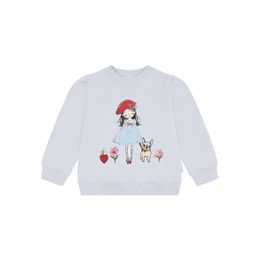 HUST & CLAIRE Hust & Claire Sweatshirt 'HCSicillia French Girl' M&auml;dchen Gr&ouml;&szlig;e 110 hellblau