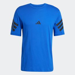 adidas Sportswear Funktionsshirt 'FI 3S' Herren Gr&ouml;&szlig;e XL royalblau / schwarz