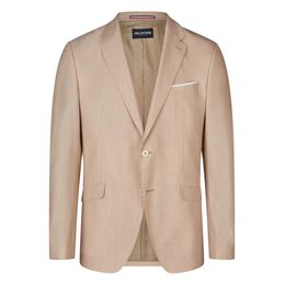 HECHTER PARIS Sakko Herren Gr&ouml;&szlig;e 102 beige / wei&szlig;