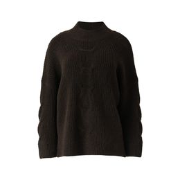 comma, COMMA Pullover Damen Gr&ouml;&szlig;e L dunkelbraun